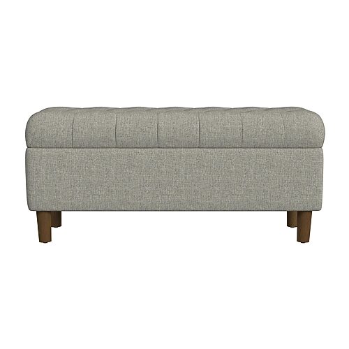 Click here for HOMEPOP Homepop Storage Bench  One Size  Gray prices