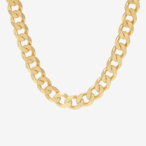 Click here for Made in Italy Mens 24K Gold Over Silver 24 Inch Cu... prices