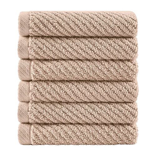 Click here for Madison Park Diagonal Ribbed 500gsm Cotton Zero Tw... prices