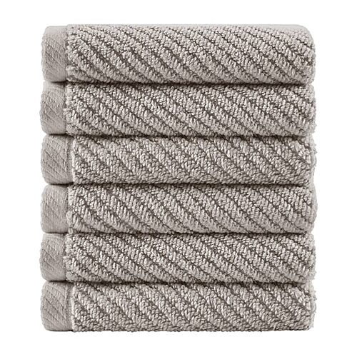 Click here for Madison Park Diagonal Ribbed 500gsm Cotton Zero Tw... prices