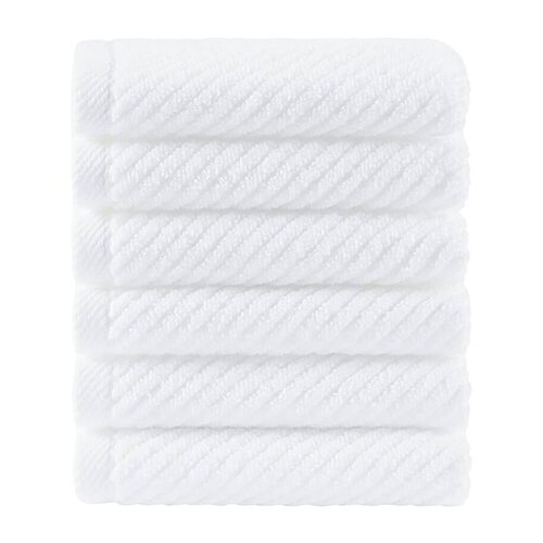 Click here for Madison Park Diagonal Ribbed 500gsm Cotton Zero Tw... prices