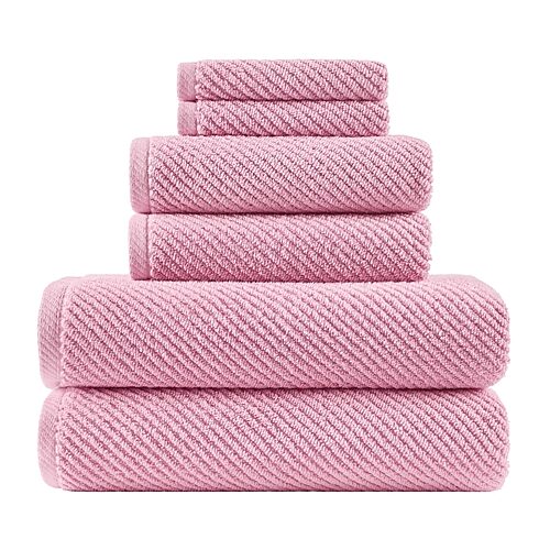 Click here for Madison Park Diagonal Ribbed 500gsm Cotton Zero Tw... prices