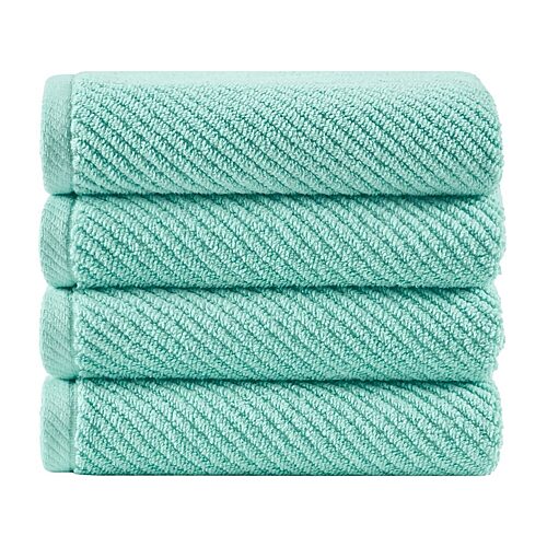 Click here for Madison Park Diagonal Ribbed 500gsm Cotton Zero Tw... prices
