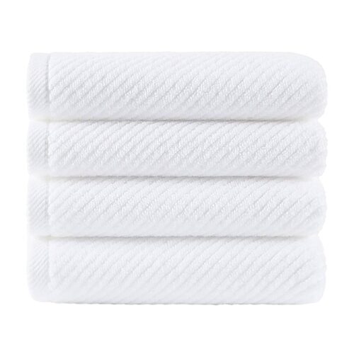 Click here for Madison Park Diagonal Ribbed Cotton 4-Pc. Hand Tow... prices