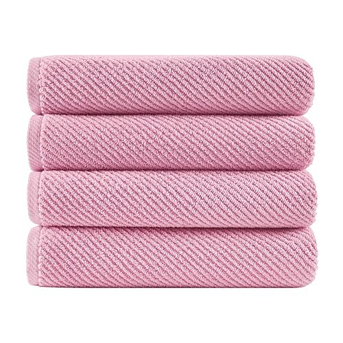 Click here for Madison Park Diagonal Ribbed Cotton 4-Pc. Bath Tow... prices