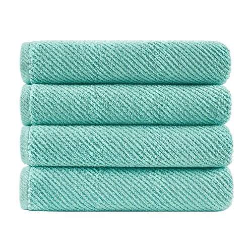 Click here for Madison Park Diagonal Ribbed Cotton 4-Pc. Bath Tow... prices