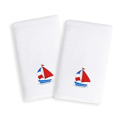 Click here for Linum Home Textiles Boat 2-pc. Embellished Hand To... prices