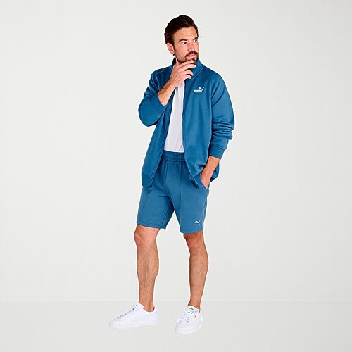 PUMA Mens 8 Workout Shorts  Small  Blue
