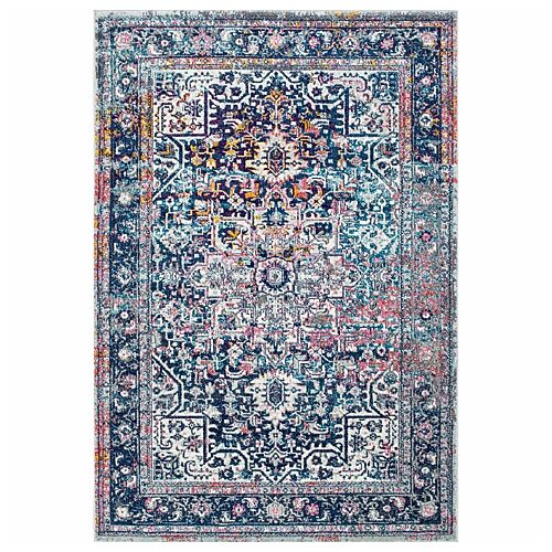 Click here for nuLoom Persian Vintage Raylene Rug  One Size  Pink prices