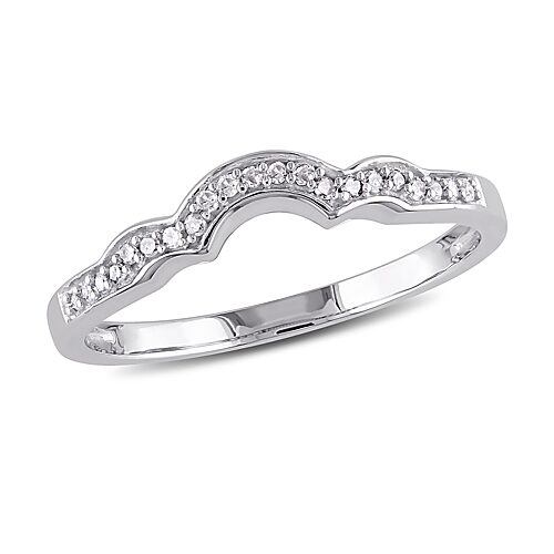Click here for Womens 1/10 CT. T.W. Natural White Diamond 10K Gol... prices