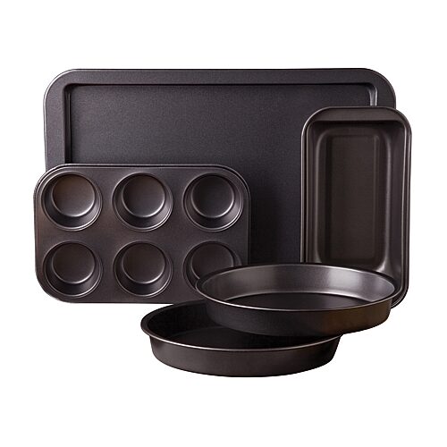 Sunbeam 76893.05 Kitchen Bake 5-Piece Bakeware Set  Carbon Steel