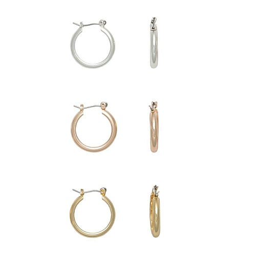 Click here for Mixit Womens Hypoallergenic 3 Pair Earring Set  On... prices