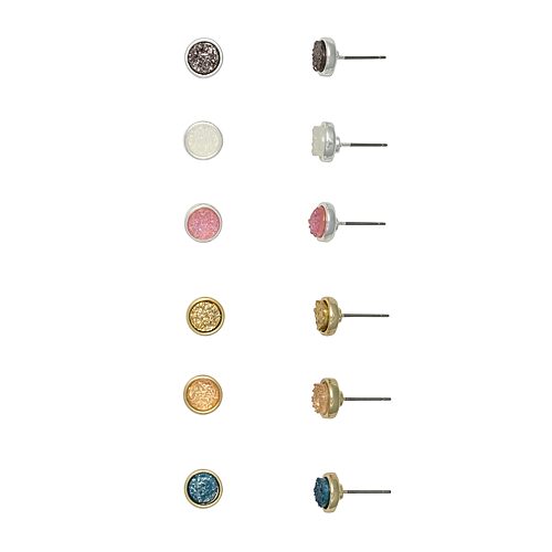 Click here for Mixit Womens Round Hypoallergenic 6 Pair Earring S... prices