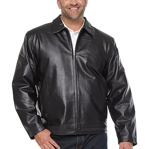 Click here for Vintage Leather Mens Big Leather Midweight Jacket... prices