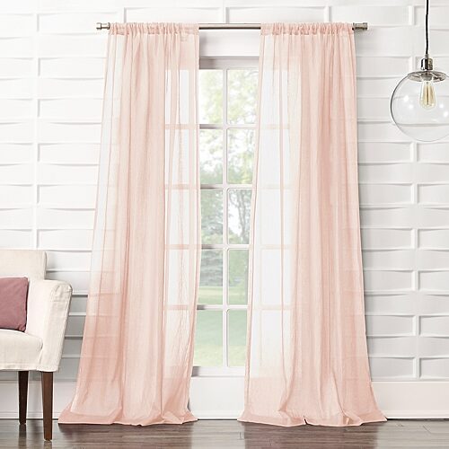 Click here for Lichtenberg Lola Rod Pocket Sheer Single Curtain P... prices