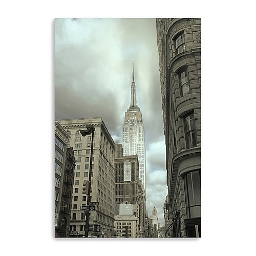 Click here for Lumaprints Empire View Canvas Art  One Size  Brown prices
