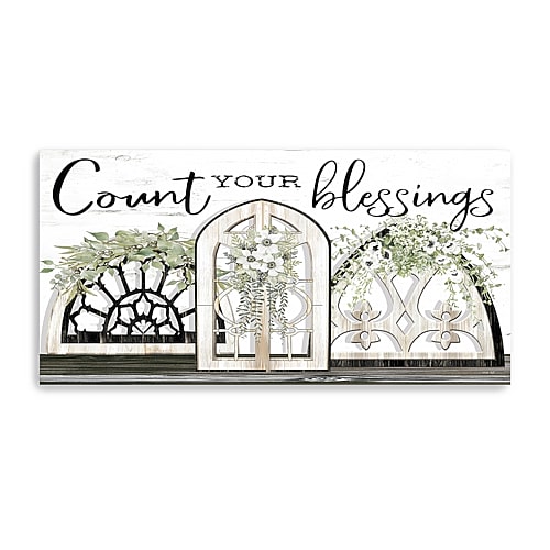 Click here for Lumaprints Count Your Blessings Giclee Canvas Art... prices