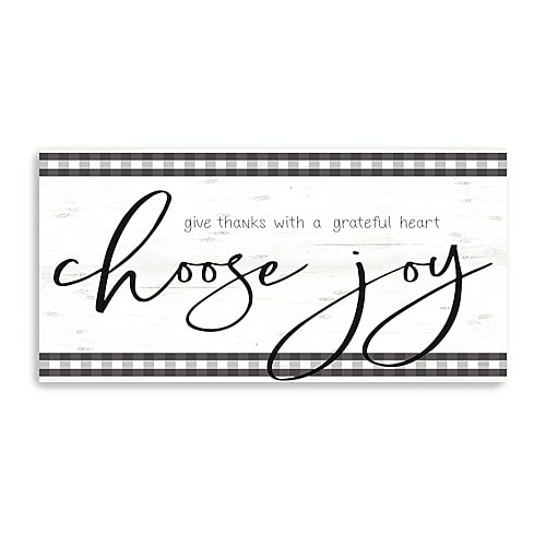 Click here for Lumaprints Choose Joy Giclee Canvas Art  One Size... prices
