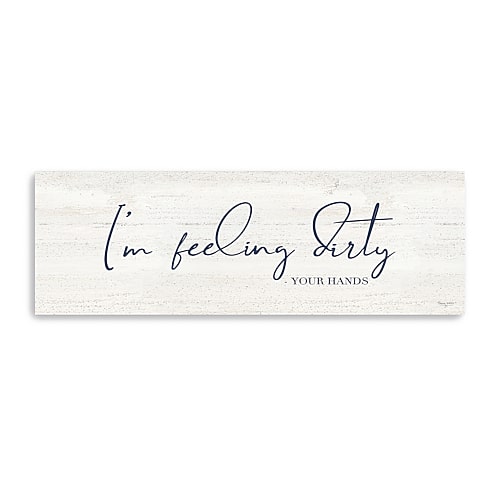 Click here for Lumaprints Bathroom Humor Panel I-Feeling Dirty Gi... prices