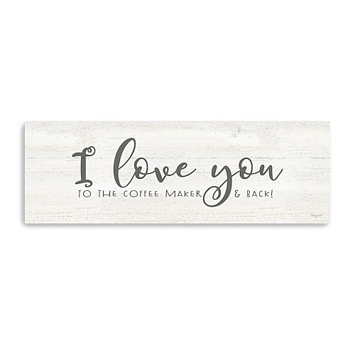 Click here for Lumaprints Coffee Kitchen Humor Panel I-Love Gicle... prices