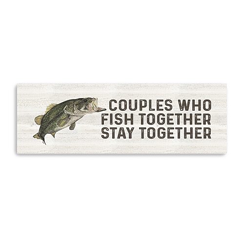 Click here for Lumaprints Less Talk More Fishing Panel V-Together... prices