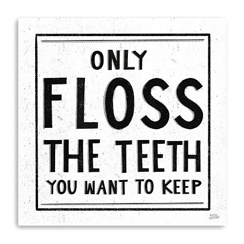 Click here for Lumaprints Only Floss Giclee Canvas Art  One Size... prices