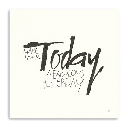 Click here for Lumaprints Daily Saying I Giclee Canvas Art  One S... prices