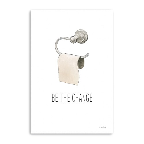 Click here for Lumaprints Be The Change Giclee Canvas Art  One Si... prices