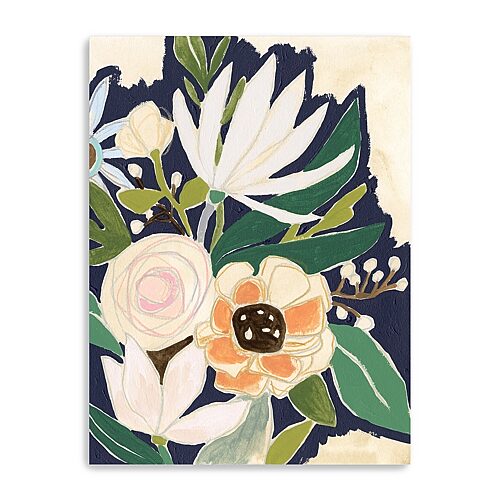 Click here for Lumaprints Floral Interim I Giclee Canvas Art  One... prices