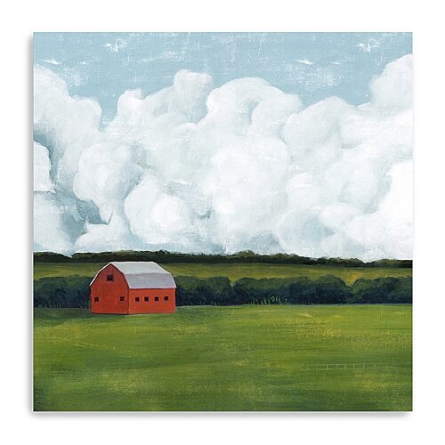 Click here for Lumaprints Lone Barn I Giclee Canvas Art  One Size... prices
