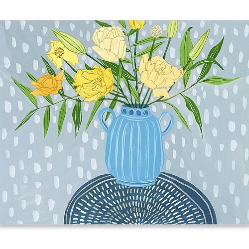 Click here for Lumaprints Flowers In Vase I Giclee Canvas Art  On... prices