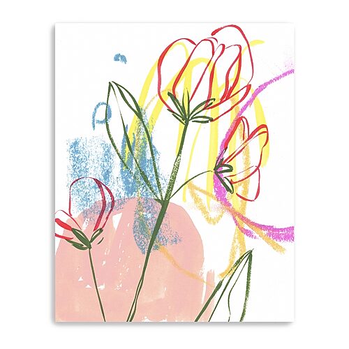 Click here for Lumaprints Tulip Formation I Giclee Canvas Art  On... prices