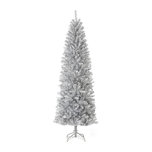 Click here for Glitzhome 7 1/2 Foot Christmas Tree  One Size  Sil... prices