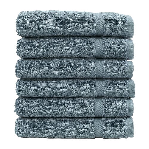 Click here for Linum Home Denzi 6-Pc. Washcloth Set - Navy prices
