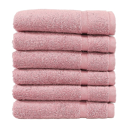 Click here for Linum Home Denzi 6-Pc. Washcloth Set - Pink prices