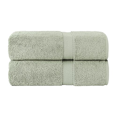Click here for Linum Home Sinemis 2-Pc. Bath Towel Set - Green prices