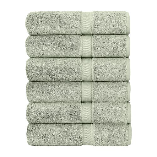 Click here for Linum Home Sinemis 6-Pc. Bath Towel Set - Green prices