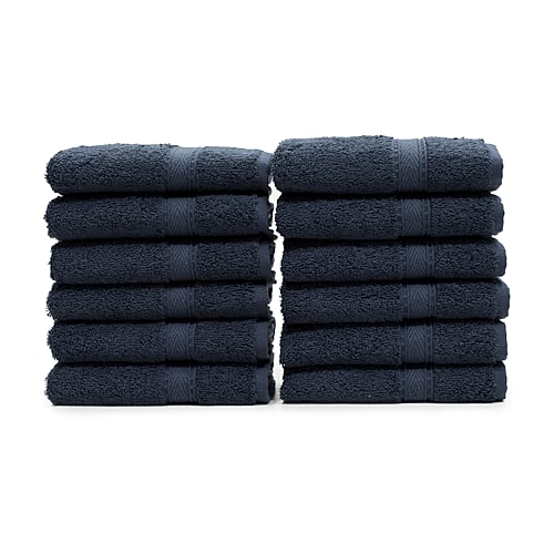 Click here for Linum Home Sinemis 12-Pc. Washcloth Set - Navy prices