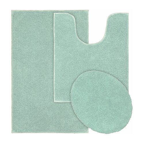 Click here for Garland Rug Queen Cotton 3-pc. Bath Rug Set  One S... prices