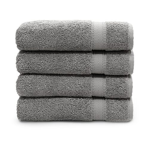 Linum Home Sinemis 4-Pc. Hand Towel Set - Dark Grey