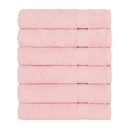 Click here for Linum Home Sinemis 6-Pc. Terry Hand Towel Set - Pi... prices