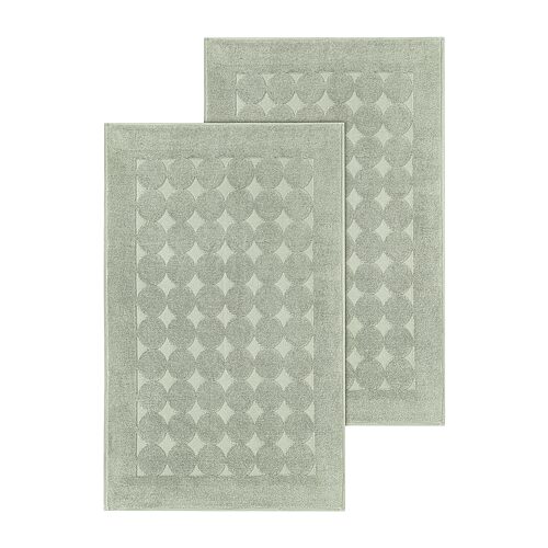 Click here for Linum Home Sinemis Circle Design 2-Pc. Bath Mat Se... prices