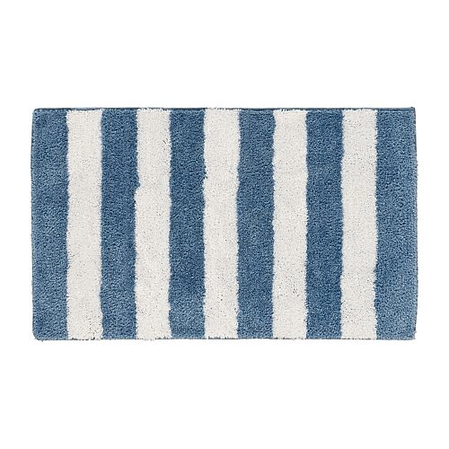 Click here for Garland Rug Beach Stripe Bath Rug  One Size  Blue prices