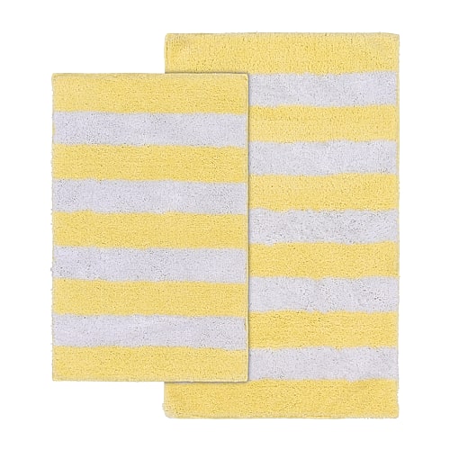 Click here for Garland Rug Beach Stripe 2-pc. Bath Rug Set  One S... prices