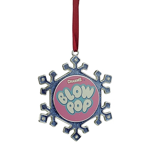 Click here for 3.25 Blue and Pink Candy Logo Snowflake Christmas... prices