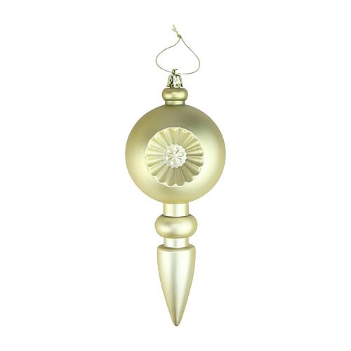 Click here for 4ct Matte Gold Retro Reflector Shatterproof Christ... prices