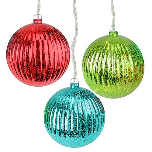 Click here for Set of 3 Lighted Multi-Color Mercury Glass Finish... prices