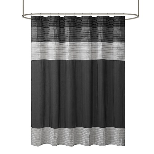 Click here for Madison Park Amherst Faux Silk Shower Curtain  72... prices