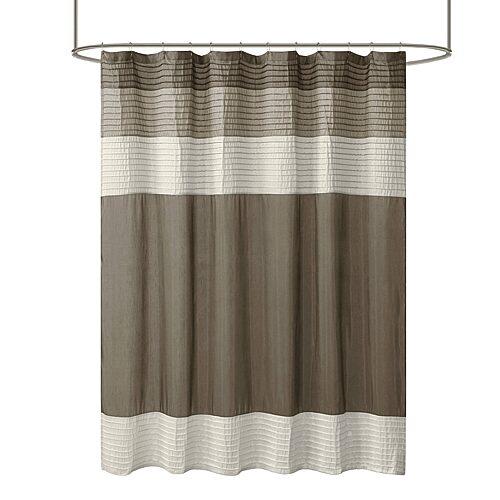 Click here for Madison Park Amherst Faux Silk Shower Curtain  72... prices