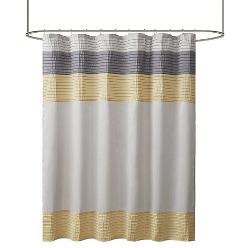 Click here for Madison Park Amherst Shower Curtain  72 x 72 - Yel... prices